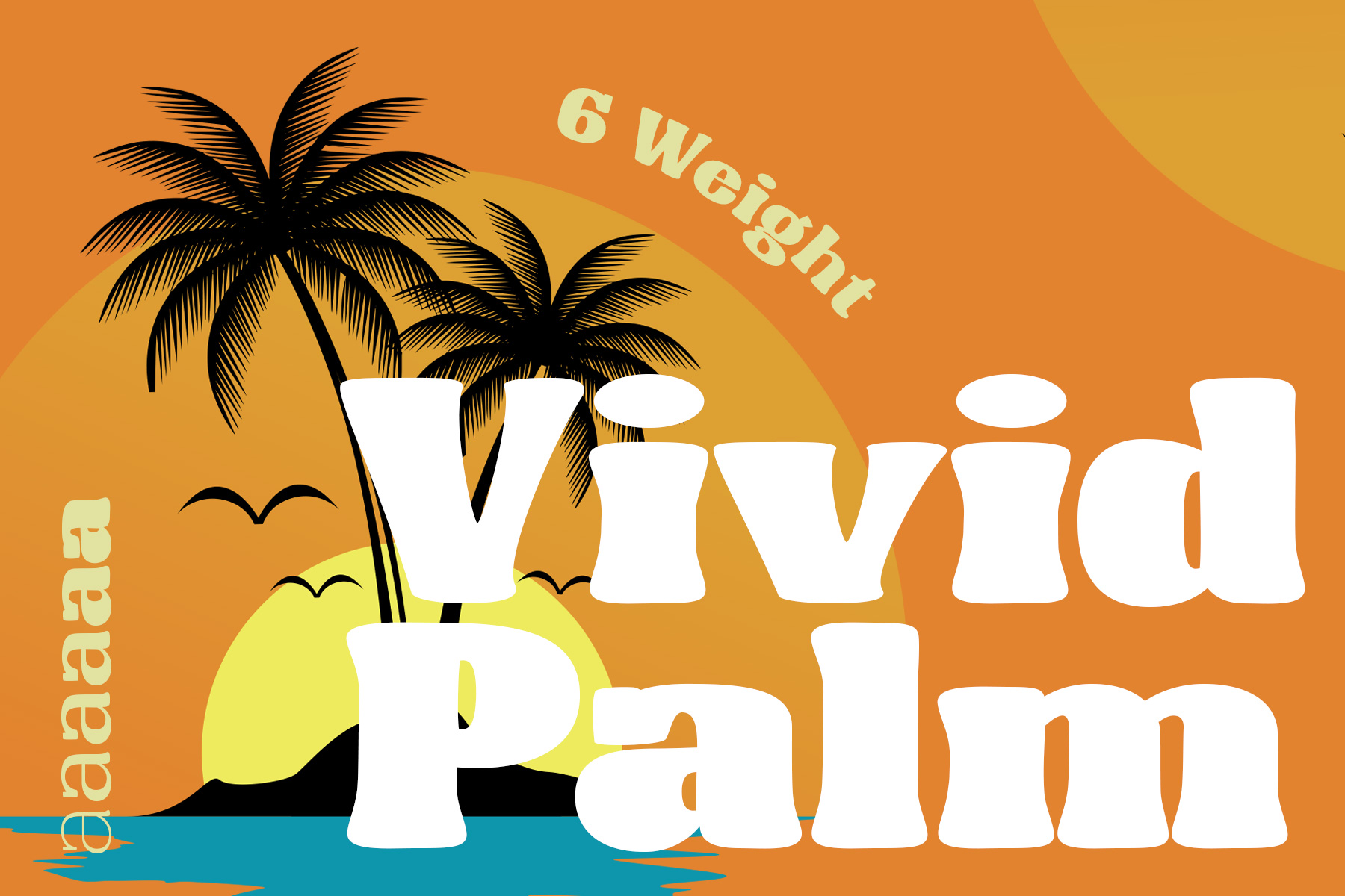 Vivid Palm, Fonts | GraphicRiver