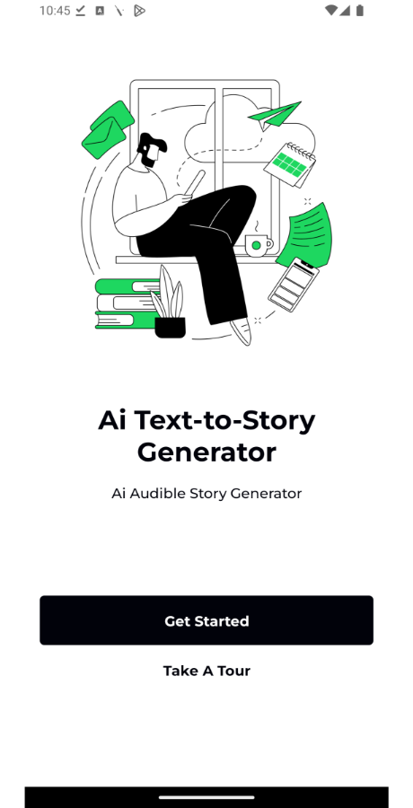 Ai Story Generator - Text To Story SaaS Ai Audio Story Admob Android ...
