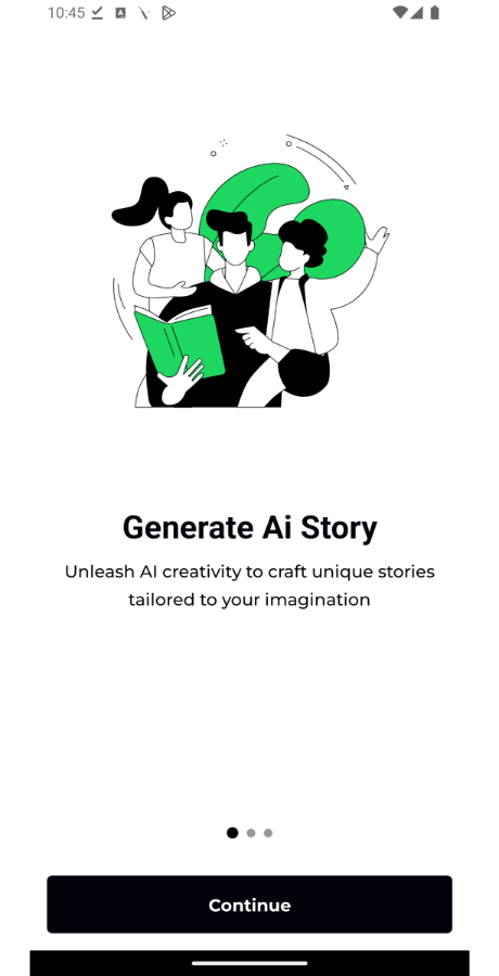 Ai Story Generator - Text To Story SaaS Ai Audio Story Admob Android ...