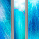 Blue Rain Banners Abstract Water Background Design, Vectors | GraphicRiver