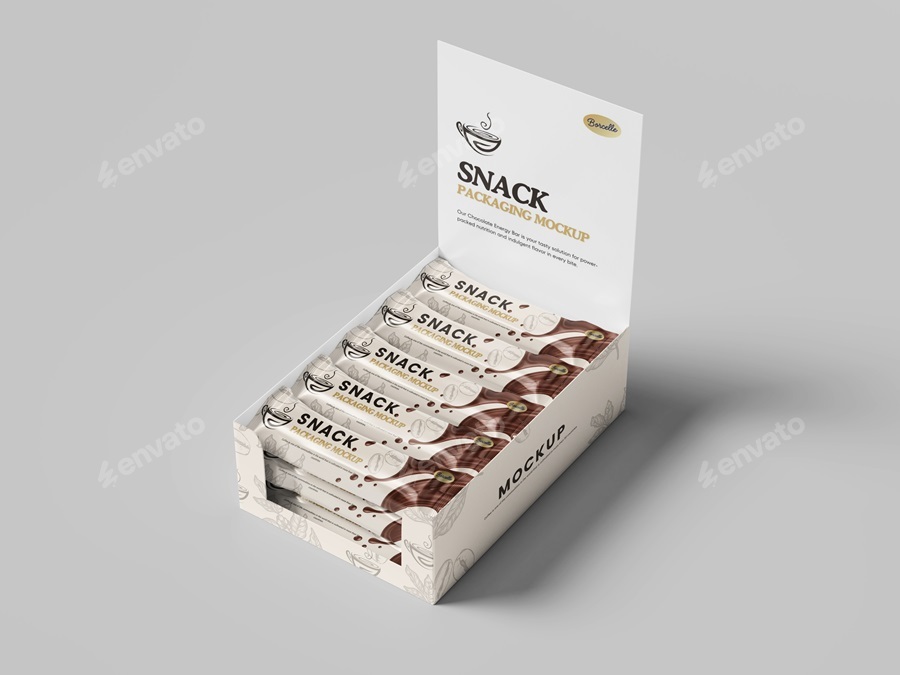 Snack Packaging Mockup, Graphics | GraphicRiver