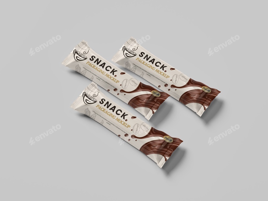 Snack Packaging Mockup, Graphics | GraphicRiver