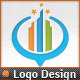 Mappings Buildings Locator Retro City Chat Logo, Logo Templates ...