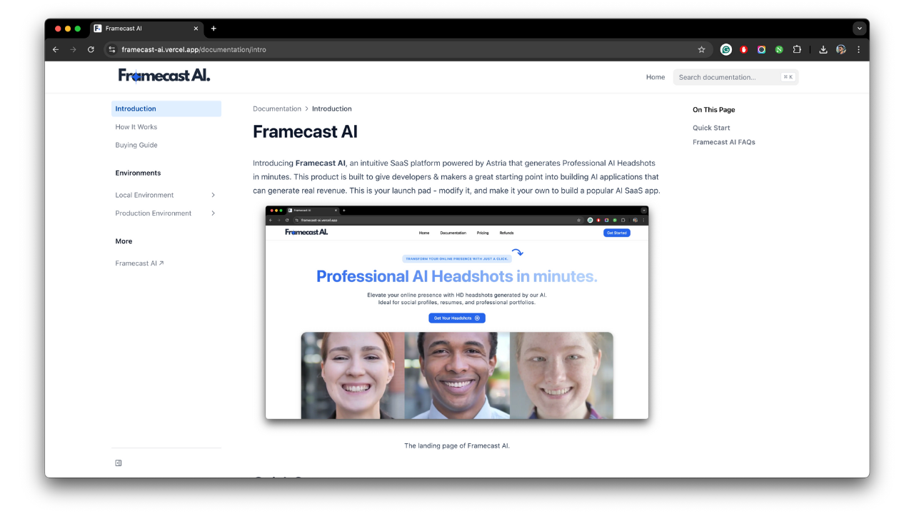 Framecast AI - AI Headshot Generator, Avatar Maker, Image Generator ...