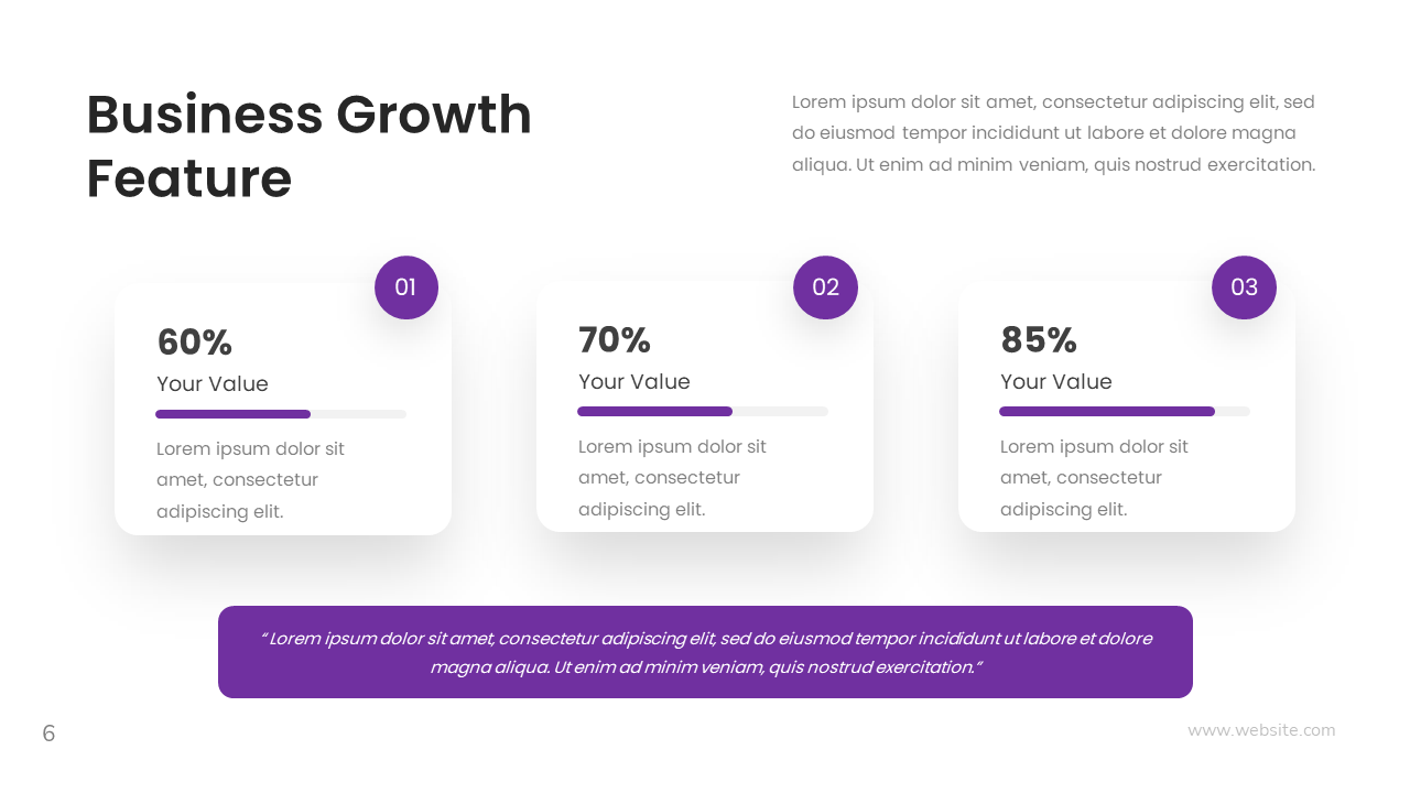 Business Growth Presentation, Presentation Templates | GraphicRiver