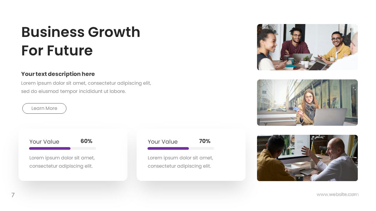 Business Growth Presentation, Presentation Templates | GraphicRiver