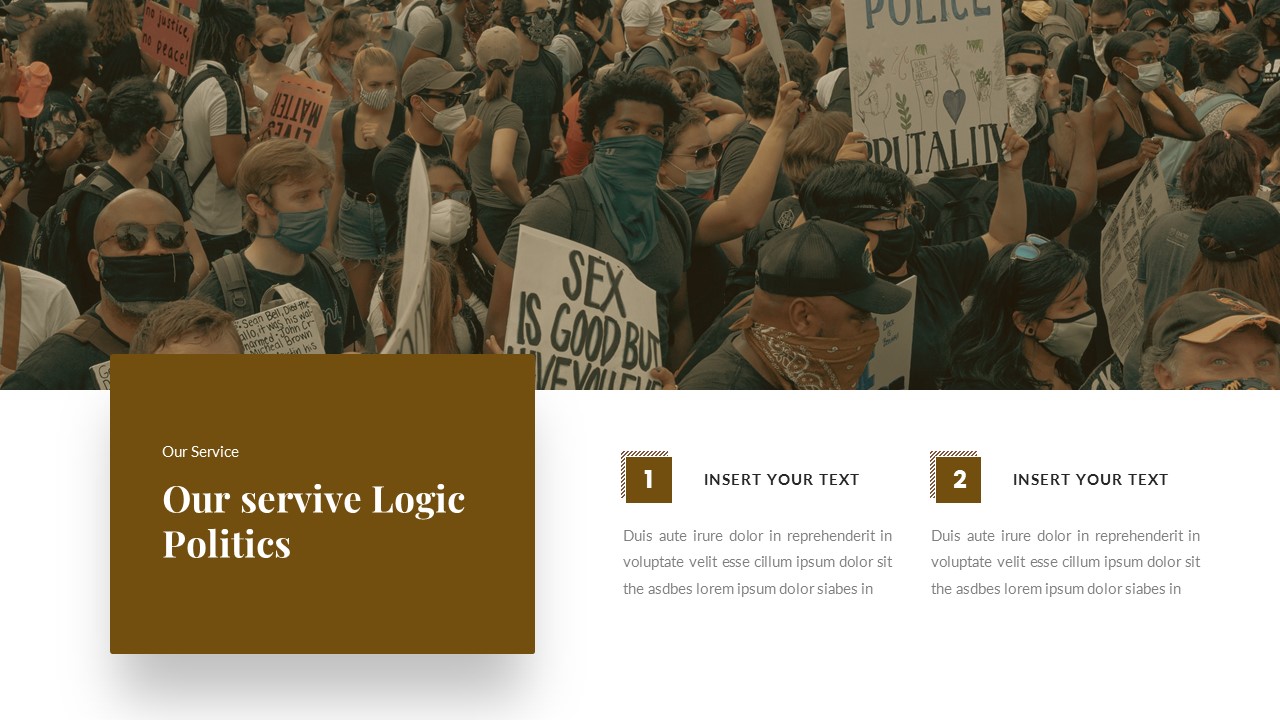 Logic - Minimalist Politic PowerPoint Presentation Template ...