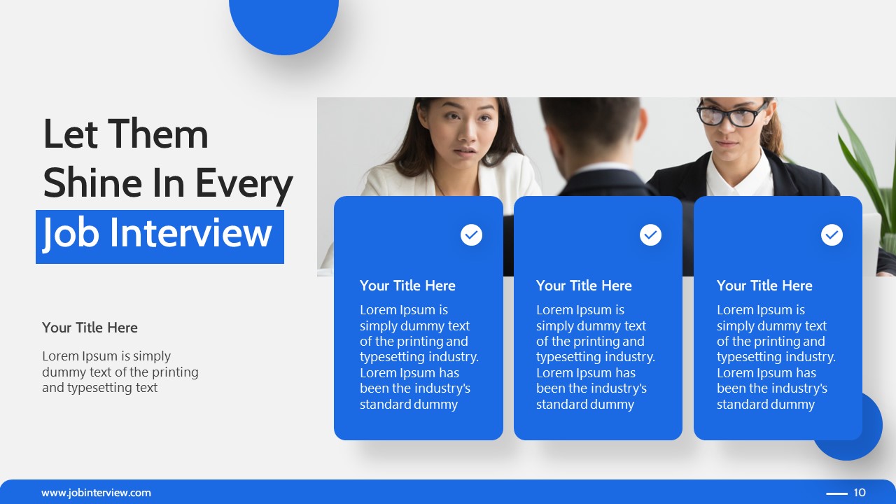 Job Interview Google Slides Presentation, Presentation Templates ...