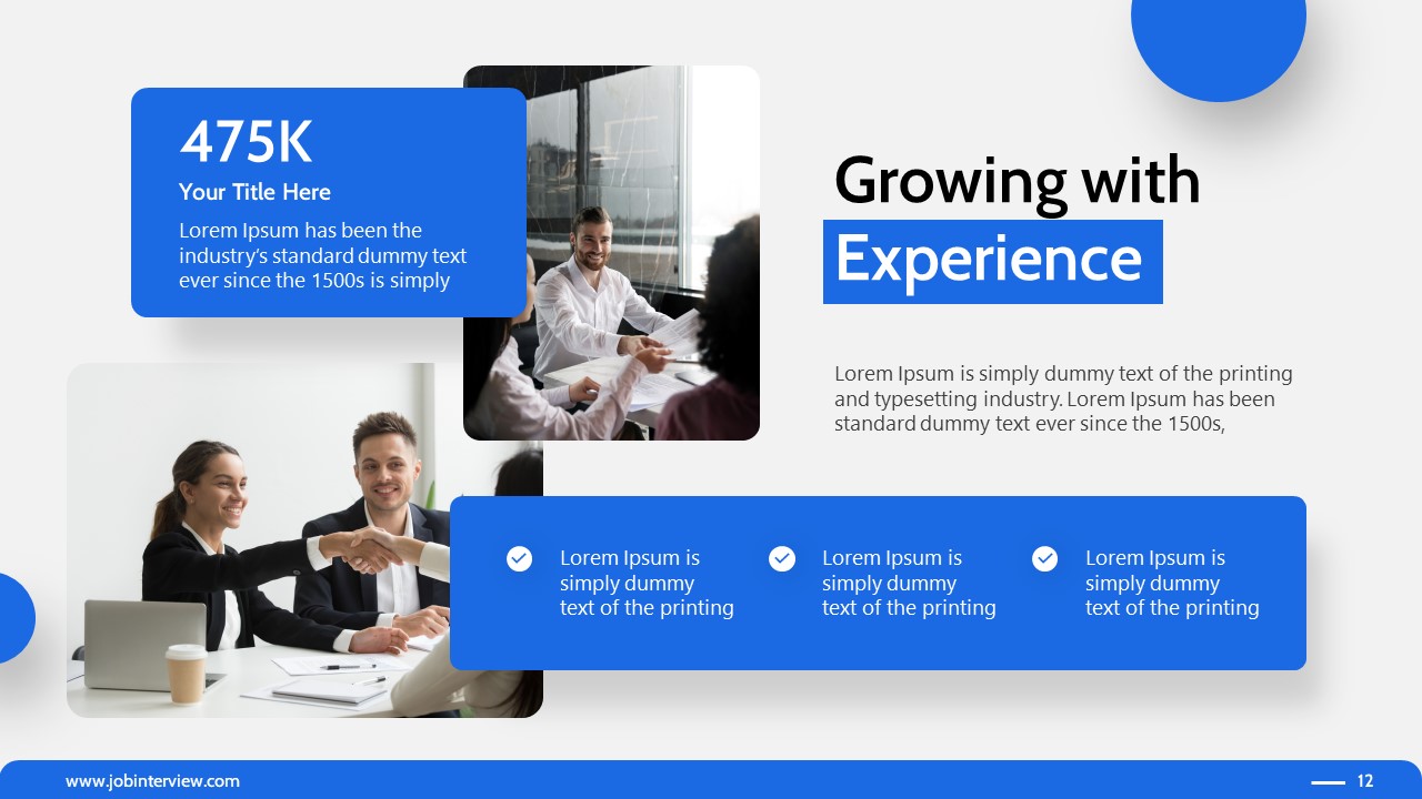 Job Interview Google Slides Presentation, Presentation Templates ...