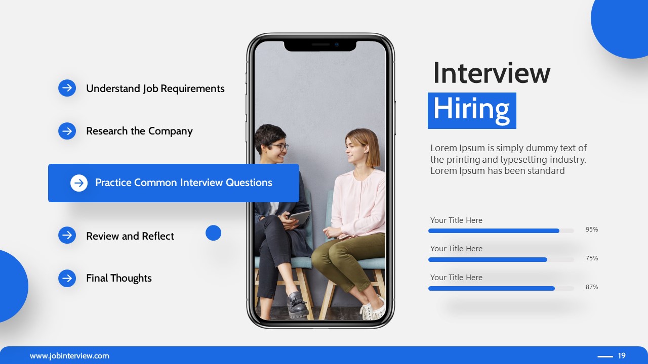 Job Interview Google Slides Presentation, Presentation Templates ...