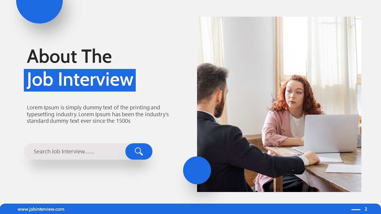Job Interview Google Slides Presentation, Presentation Templates ...