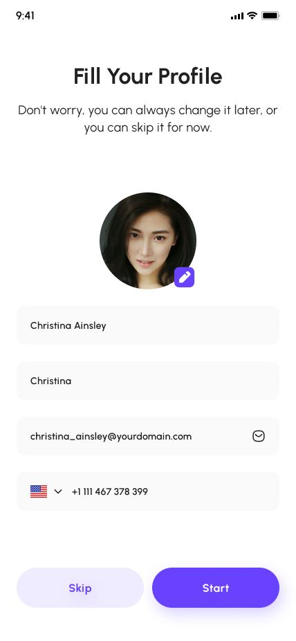 Omofit Pro - Fitness & Workout React Native CLI App Ui Kit by lalastudio12