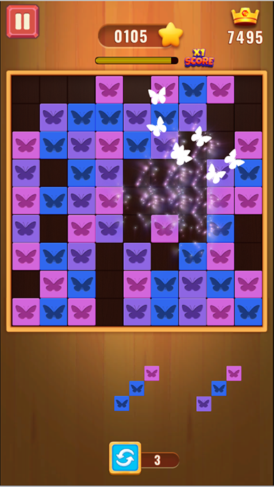 Butterfly Tripple - Html5 (Construct3) by PaintGame | CodeCanyon