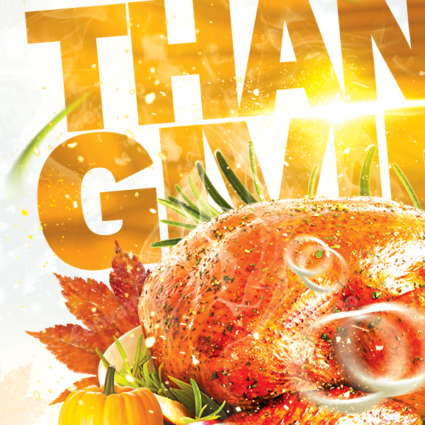 Thanksgiving Flyer, Print Templates | GraphicRiver