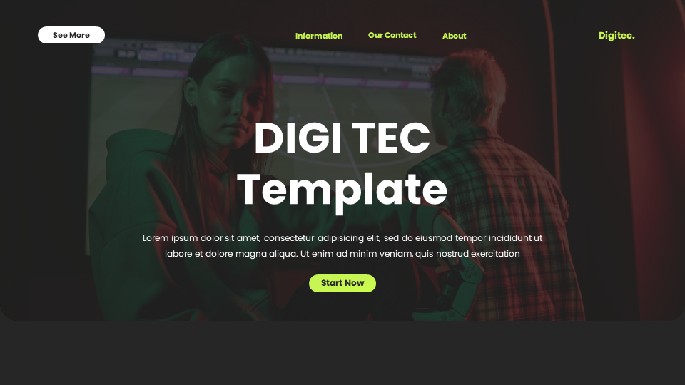 Digi - Technology Presentation, Presentation Templates | GraphicRiver