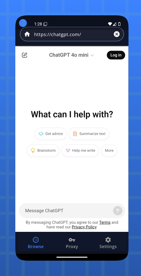 Private Proxy Browser Flutter App with proxy & multi-search engine by pixiumlab