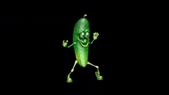 Fun Cucumber - 3D Dance Show, Motion Graphics | VideoHive