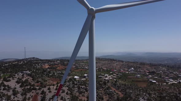 Moving Windmill Turbine, Stock Footage | VideoHive