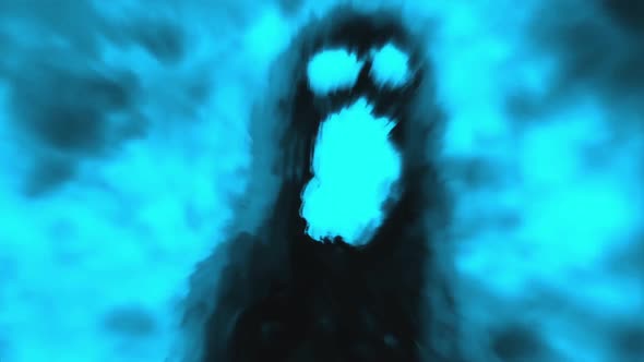 Scary Monster Shadow Scream , Motion Graphics | VideoHive