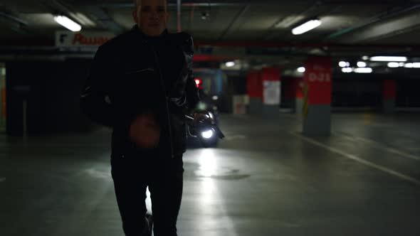 Criminal Running From Police Car, Stock Footage | VideoHive