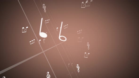 Musical Notes Animation, Motion Graphics | VideoHive