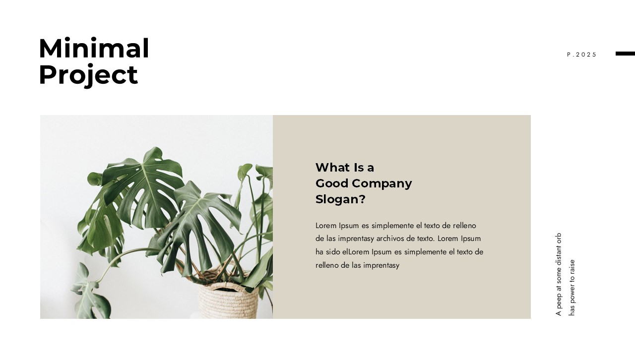Minimal Presentation Template, Presentation Templates | GraphicRiver
