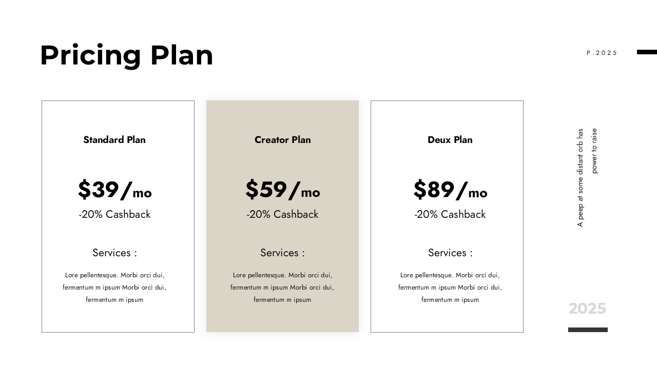 Minimal Presentation Template, Presentation Templates | GraphicRiver