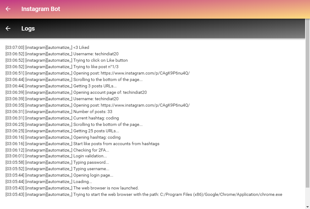 Social Bot - Instagram Automation Bot by Automatize | CodeCanyon