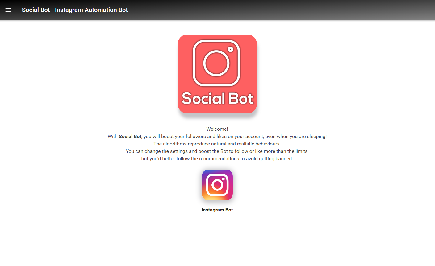 Social Bot - Instagram Automation Bot by Automatize | CodeCanyon