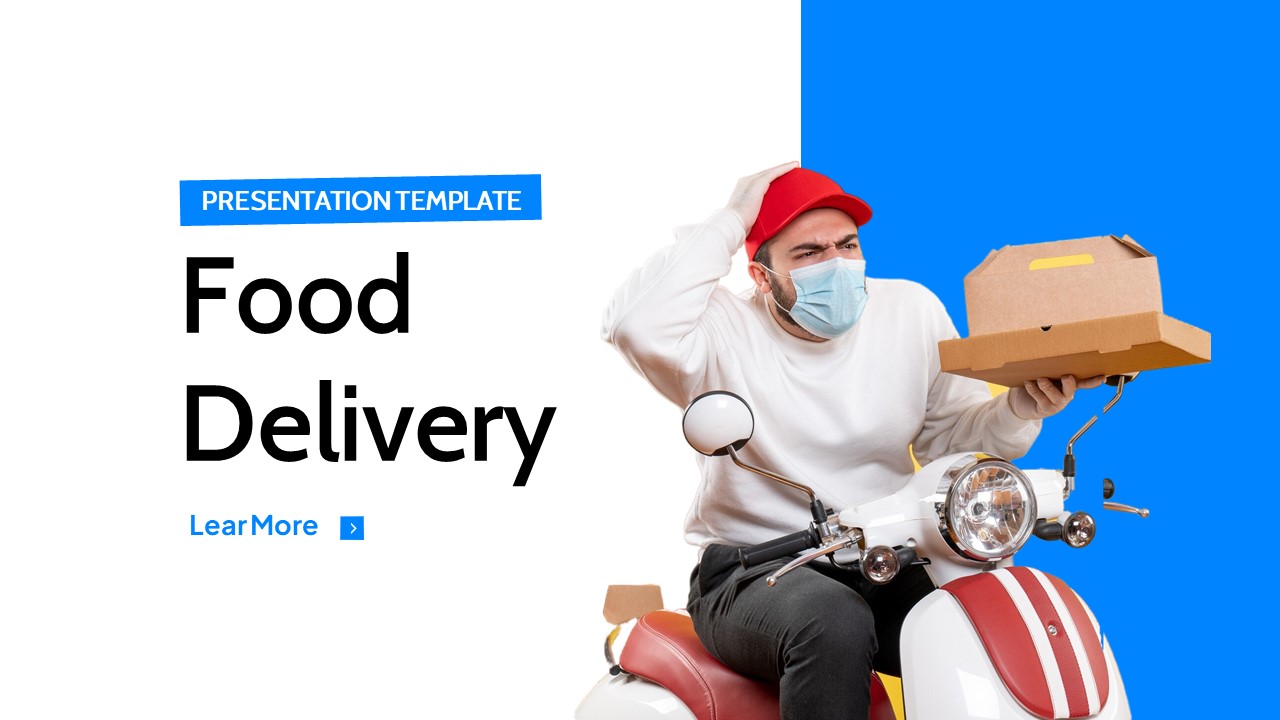 Food Delivery Google Slides Presentation, Presentation Templates ...