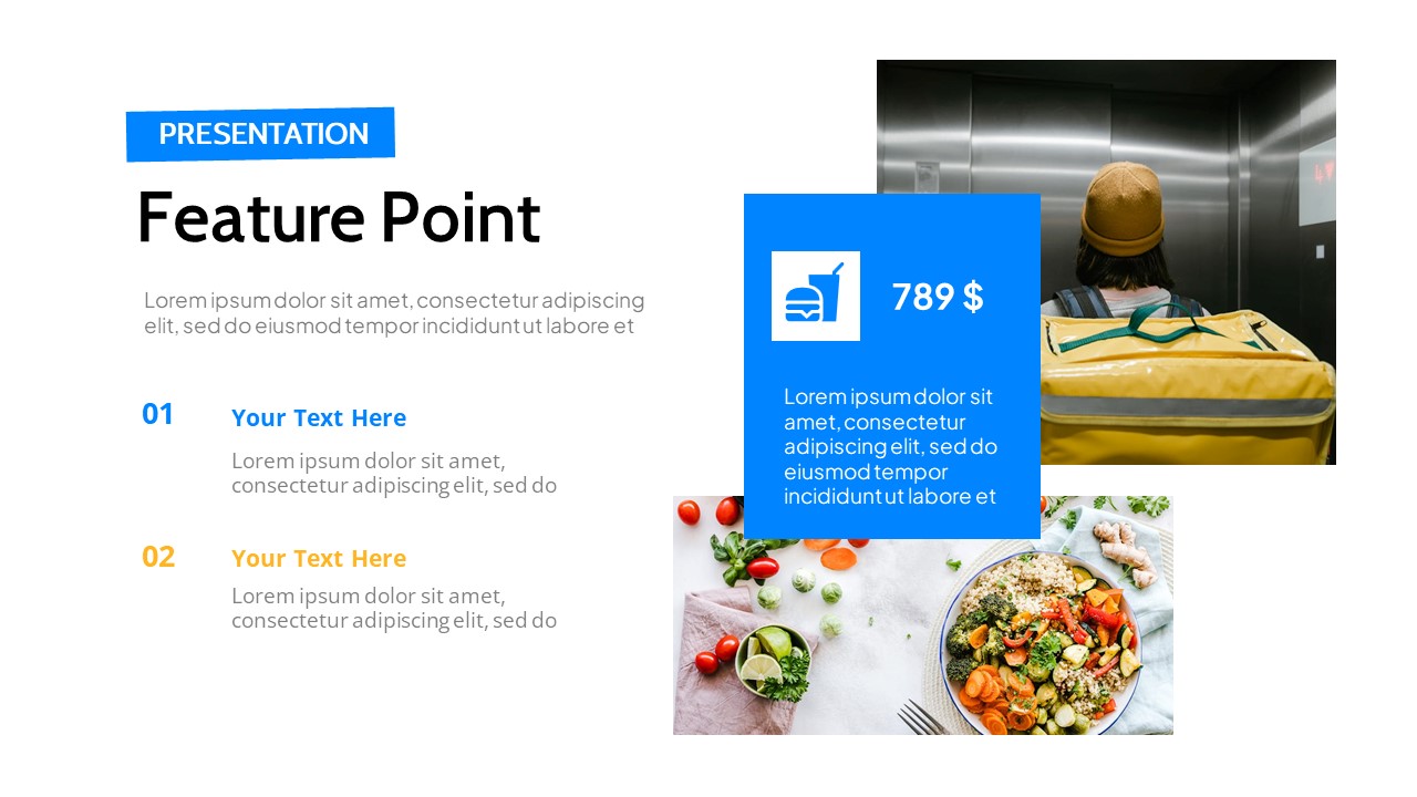 Food Delivery Google Slides Presentation, Presentation Templates ...