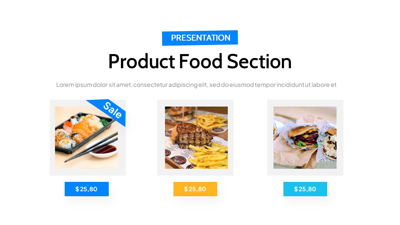 Food Delivery Google Slides Presentation, Presentation Templates ...