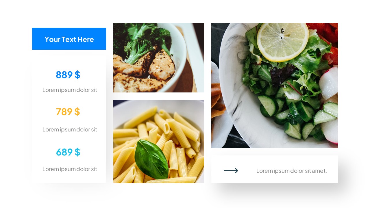 Food Delivery Google Slides Presentation, Presentation Templates ...