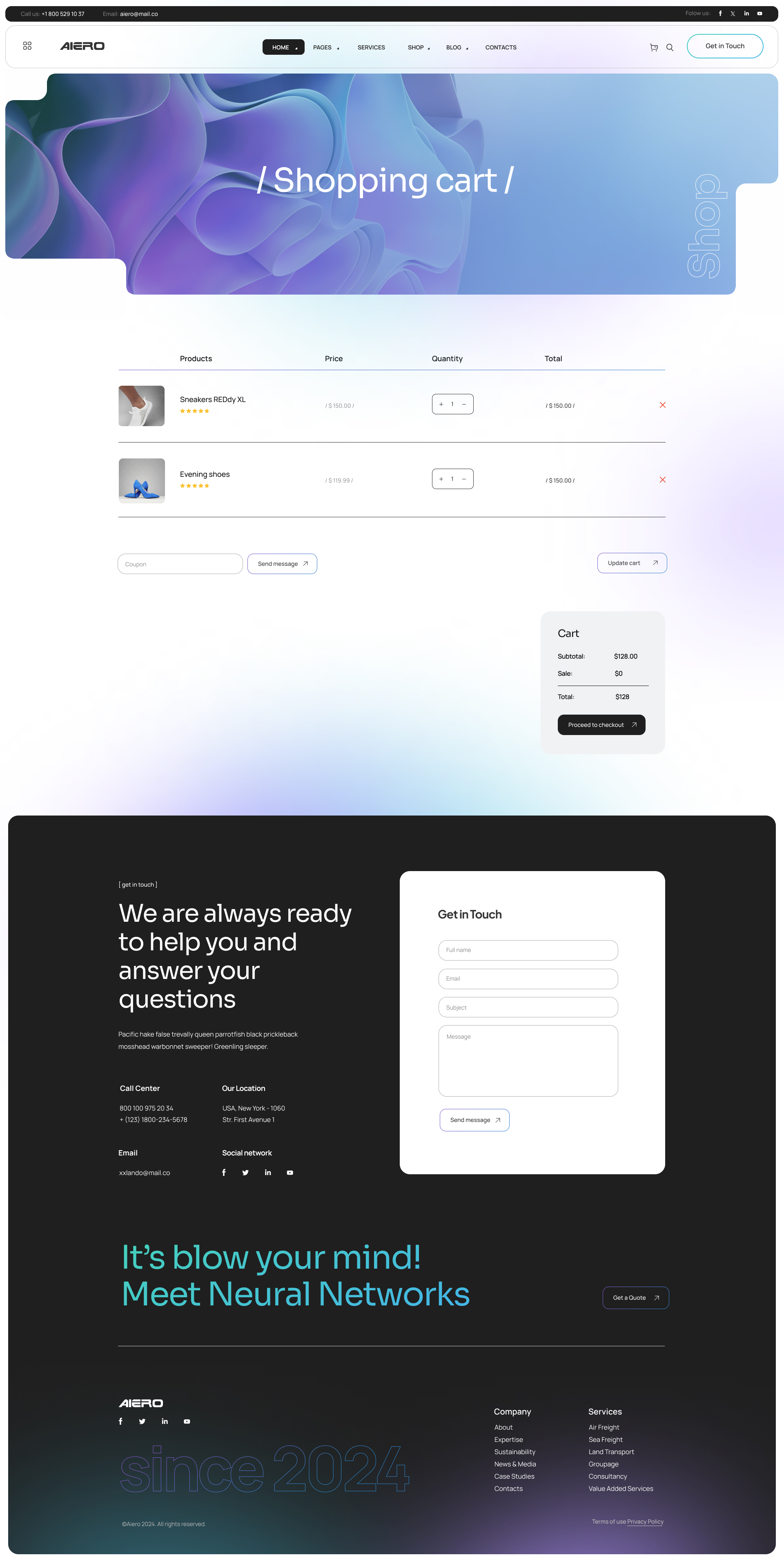 Aiero | Artificial Intelligence Figma Template by Artureanec | ThemeForest