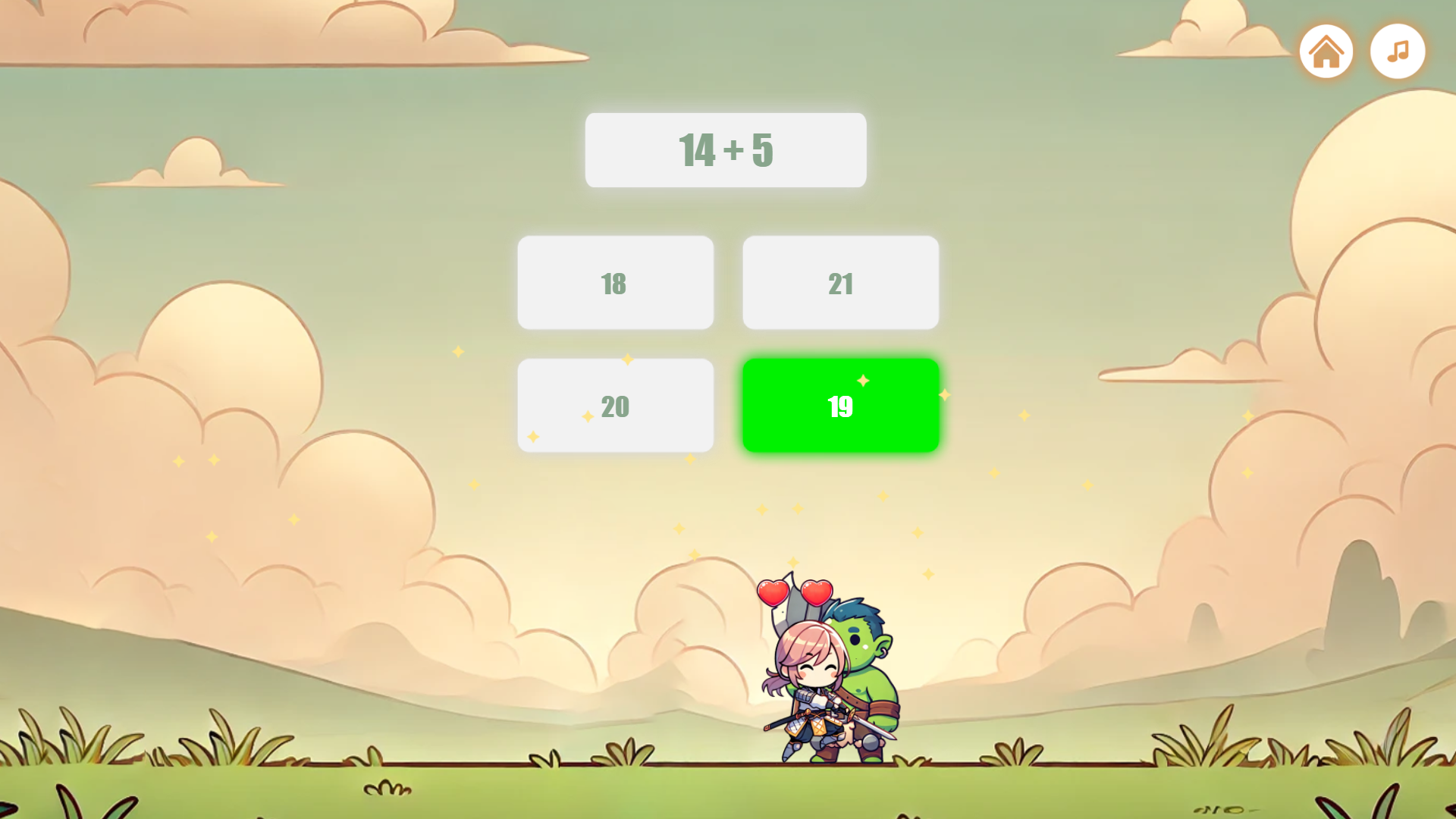 Math Warrior - HTML5 Game - Construct 3 by 2dragontails | CodeCanyon