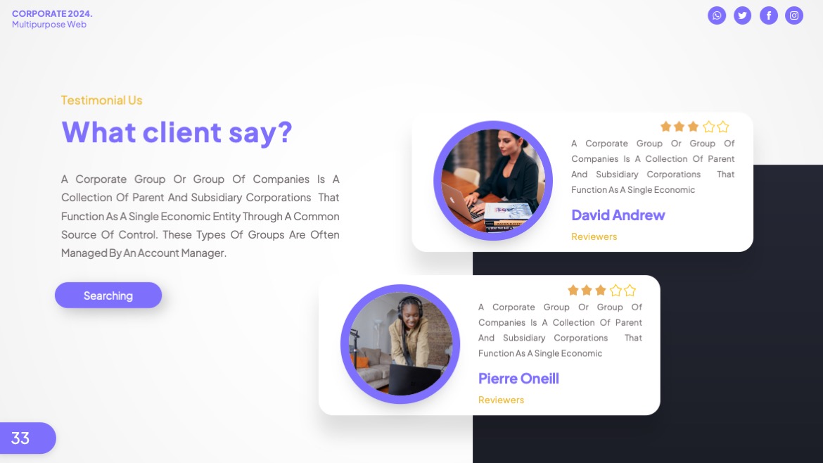 Oxtra - Business Consulting Googleslide Template, Presentation Templates