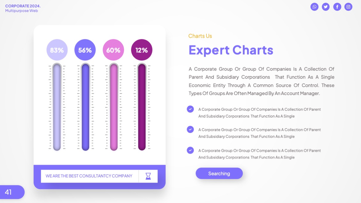Oxtra - Business Consulting Googleslide Template, Presentation Templates