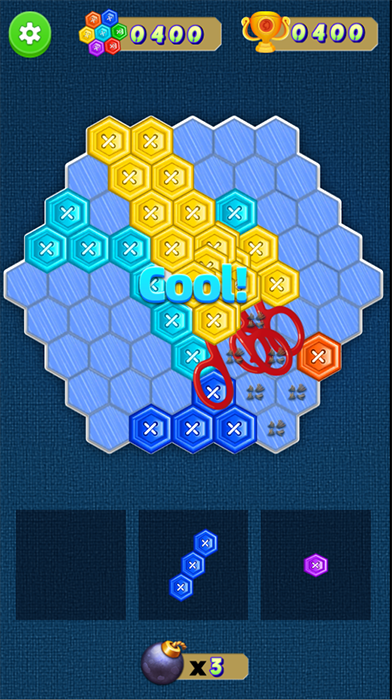 Hexa Buttons - Html5 (Construct3) by PaintGame | CodeCanyon