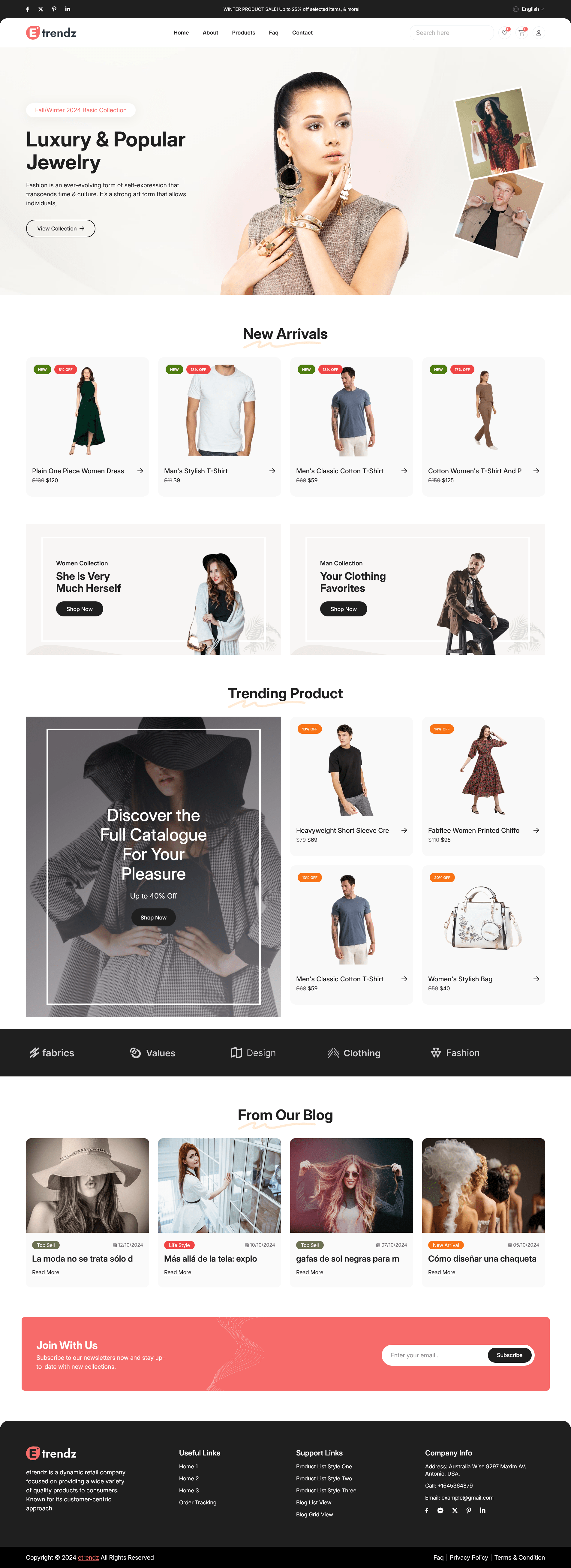 Etrendz Ecommerce With Single Multi Vendor Pos System And Customer Mobile App Bundle By