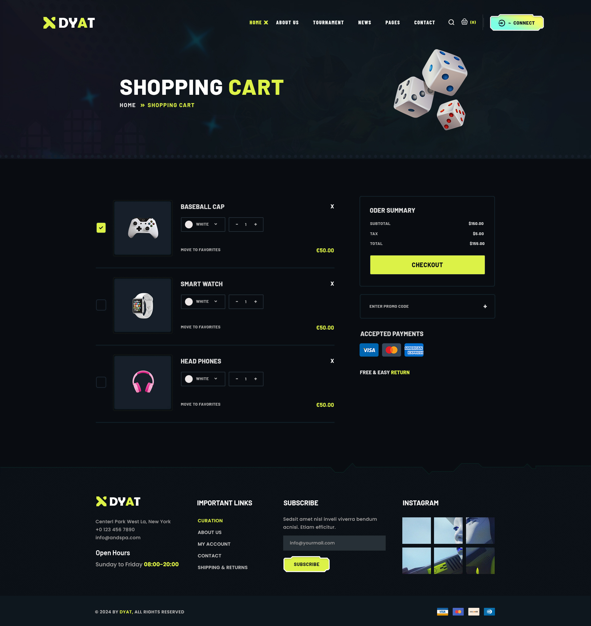 DYAT - eSports and Gaming NFT HTML Template Multipurpose by wowtheme7