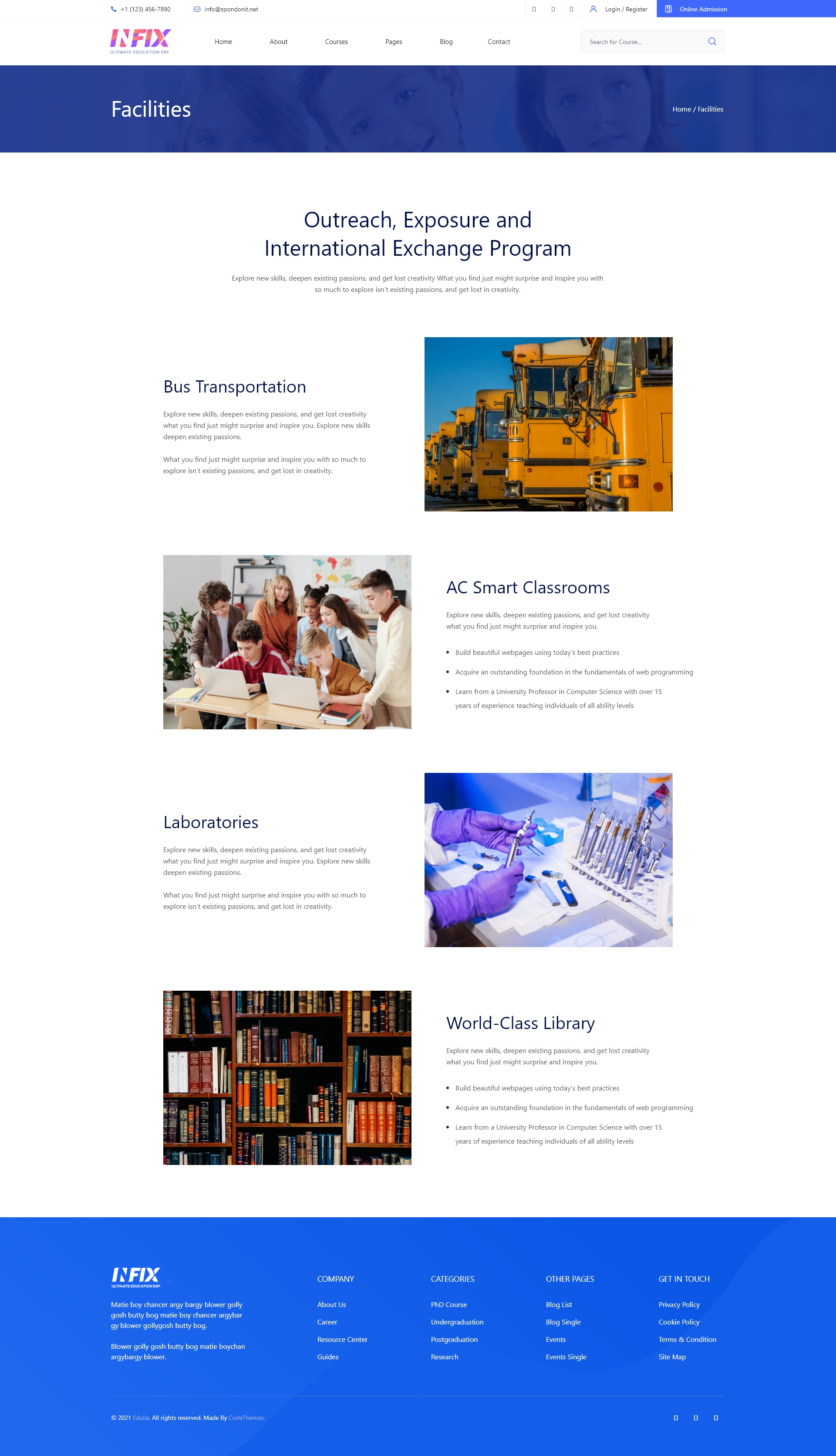 InfixEdu School - School Management System Software by CodeThemes ...