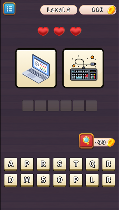 2 Pics 1 Word - Html5 (Construct3) by PaintGame | CodeCanyon
