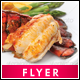 Food Promo Flyer Template 2, Print Templates | GraphicRiver
