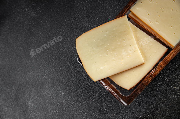 Raclette cheese food dish fresh gourmet tasty food background on the ...