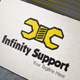 INFINITY SUPPORT, Logo Templates | GraphicRiver