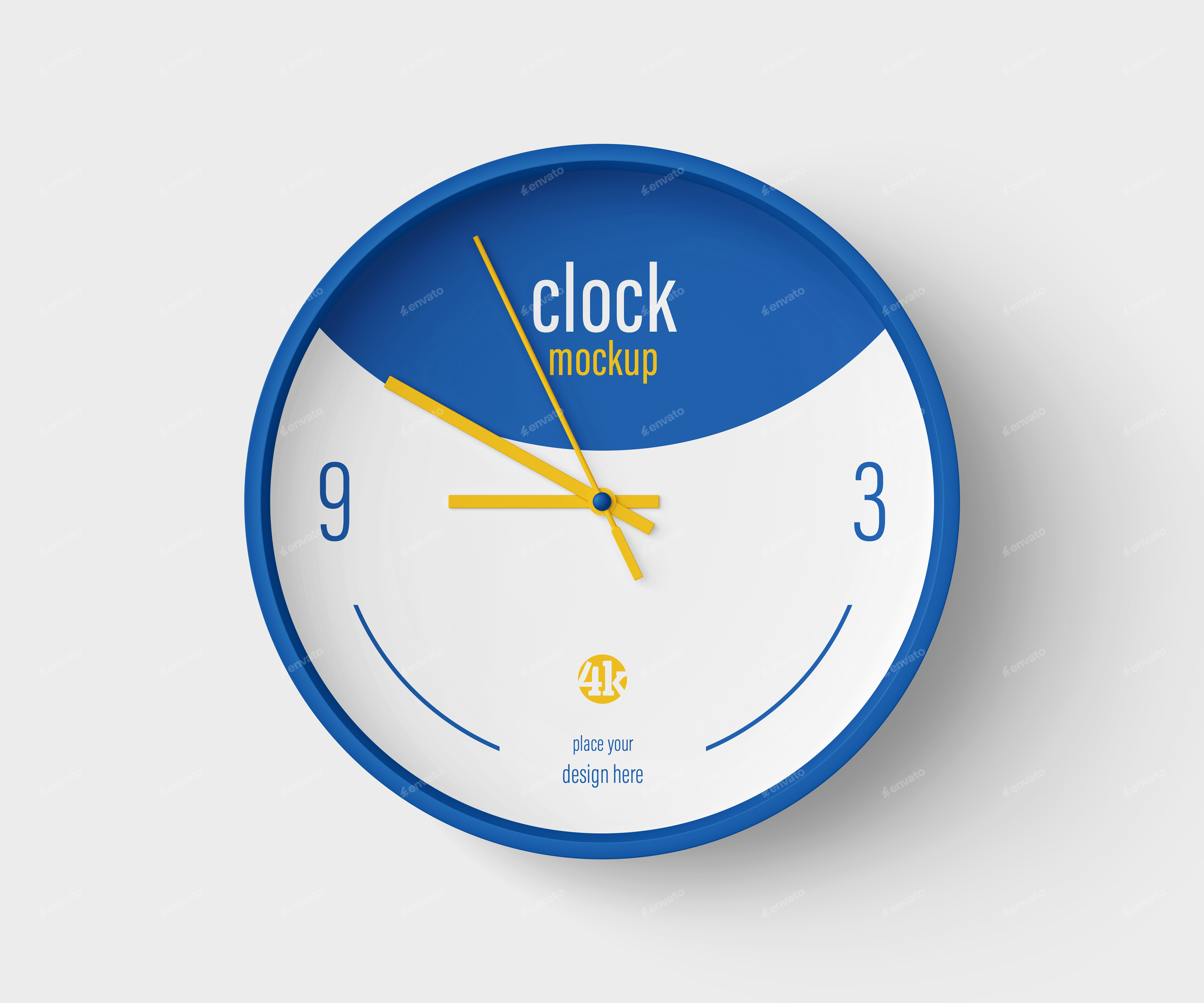 Clock Mockup Set, Graphics | GraphicRiver