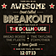 Breakout - Typography Flyer & Poster, Print Templates | GraphicRiver