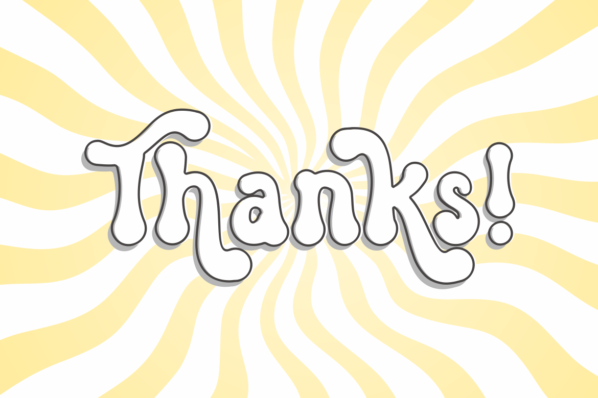 Groovy Yellow - A Display Font, Fonts | GraphicRiver