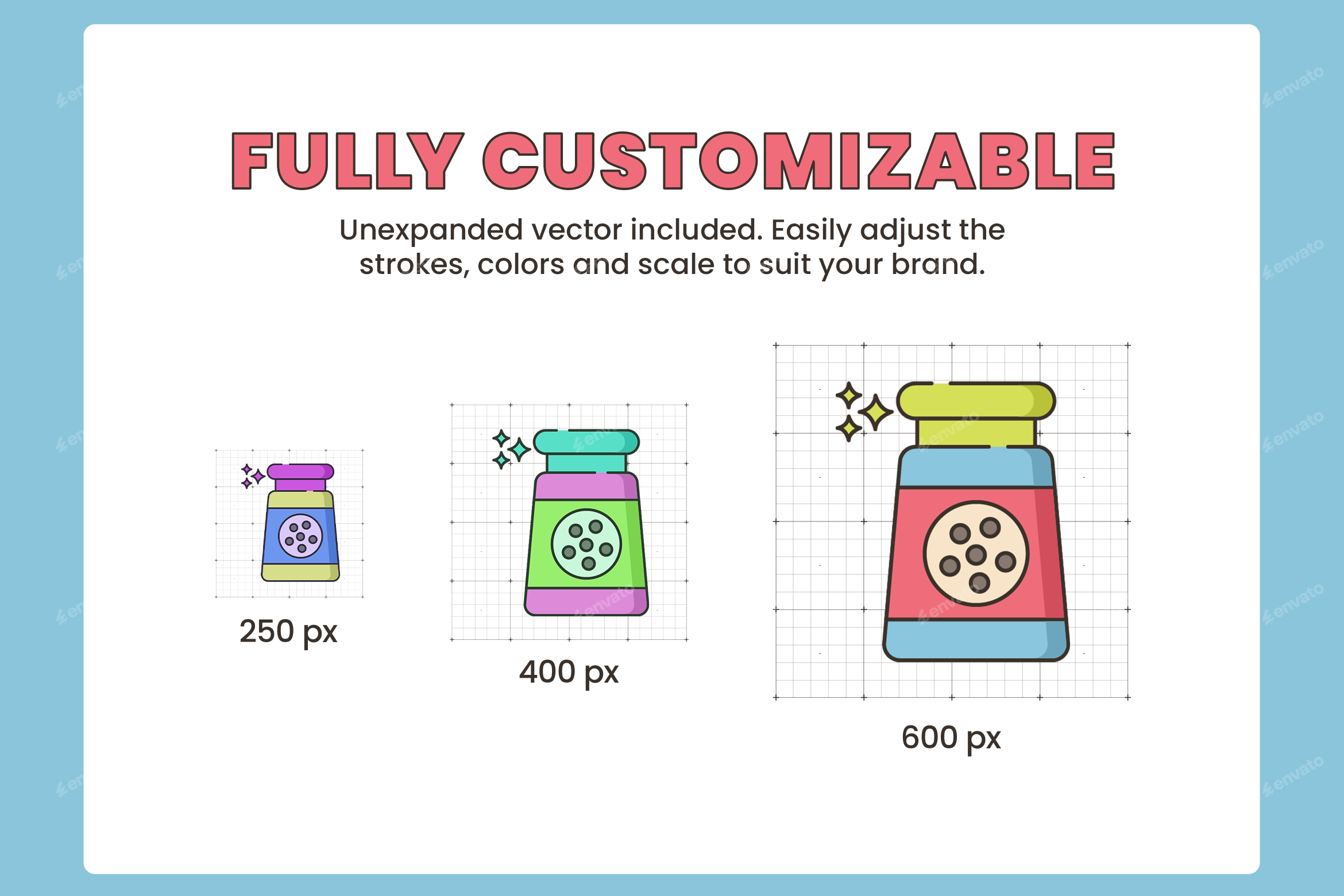 55 Herbs and Spices Icons | Hazel Series, Icons | GraphicRiver