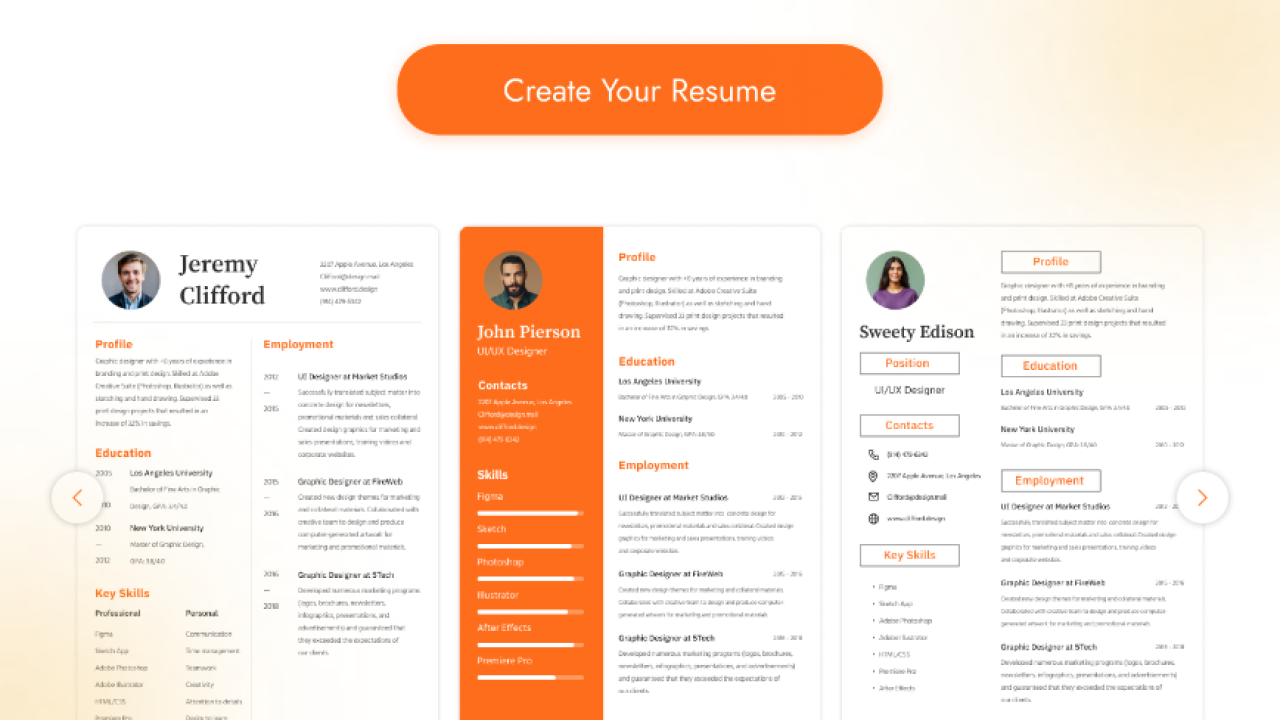 Quick Creator - Dynamic Flutter Web for CV Creation & Cover Letter ...